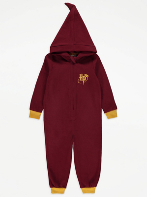Harry Potter Burgundy Onesie | Kids | George at ASDA