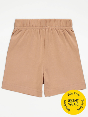 Brown Basic Shorts | Sale & Offers | George at ASDA