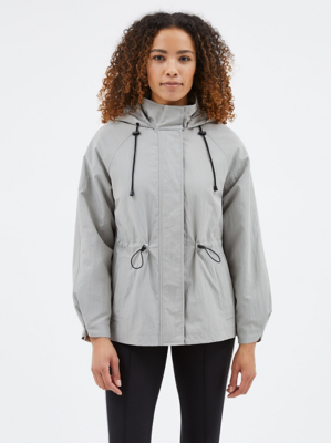 Grey Parka Rain Mac | Women | George at ASDA