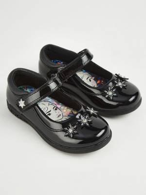 Disney Frozen Light Up Patent School Ballet Shoes | School | George at ASDA