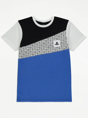 PlayStation Colour Block T-Shirt | Kids | George at ASDA