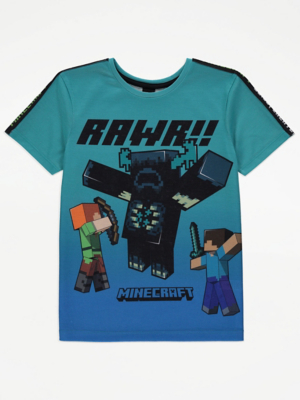 Minecraft Shrieker T-Shirt | Kids | George at ASDA