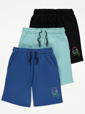 Gaming Shorts 3 Pack | Kids | George at ASDA
