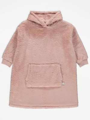 Pink Fleece Snoodie | Kids | George at ASDA