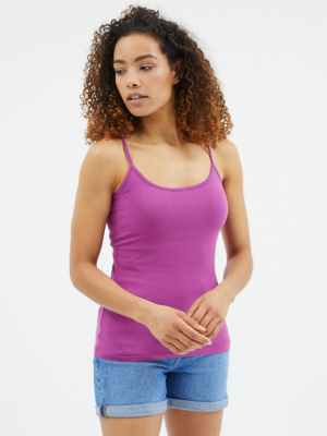 Purple Strappy Cami Top | Women | George at ASDA
