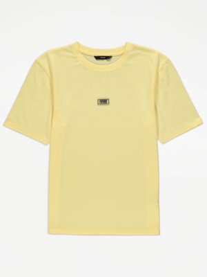 Yellow Oversized Future T-Shirt | Kids | George at ASDA