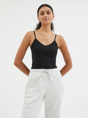 Black 2 in 1 Cami Top | Women | George at ASDA
