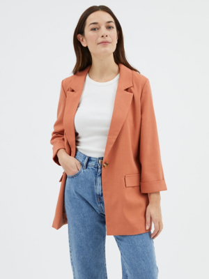 Rust Textured Blazer | Sale & Offers | George at ASDA