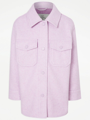 Lilac Pocket Shacket | Kids | George at ASDA