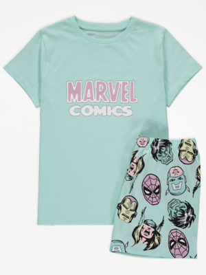 Marvel Aqua Character Short Pyjamas | Kids | George at ASDA