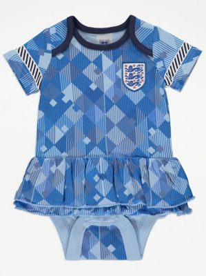 England FA Official Blue Tutu Bodysuit | Baby | George at ASDA
