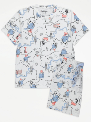 Matching Family Paddington Bear Adult Short Pyjamas | Men | George at ASDA