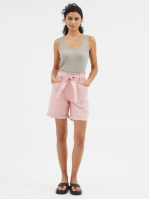 Pink Pocket Paperbag Shorts | Women | George at ASDA
