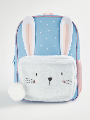 Blue Bunny Polka Dot Rucksack | Kids | George at ASDA