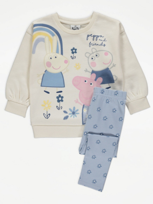 Peppa Pig and Friends Sweatshirt and Leggings Outfit | Kids | George at ...