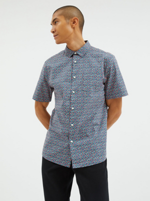 Chilli Printed Short Sleeve Shirt | Men | George at ASDA