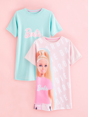 Barbie Nightdresses 2 Pack | Sale & Offers | George at ASDA