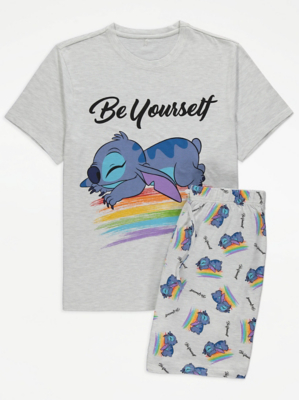 Disney Lilo and Stitch Pride Be Yourself Matching Adult Pyjamas | Sale ...