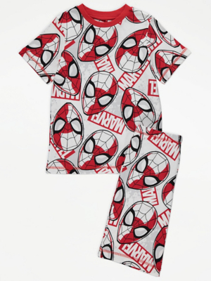 Marvel Spider-Man Character Short Pyjamas | Kids | George at ASDA