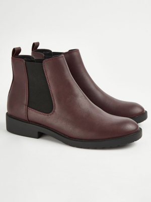 Burgundy Chelsea Boots | Women | George at ASDA