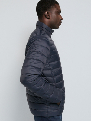 Cobalt Blue Lightweight Padded Coat | Men | George at ASDA