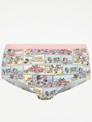 Disney Minnie Mouse Cartoon Short Knickers | Lingerie | George at ASDA