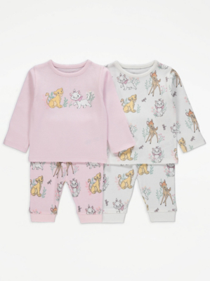 Disney 100 Character Pyjamas 2 Pack | Baby | George at ASDA