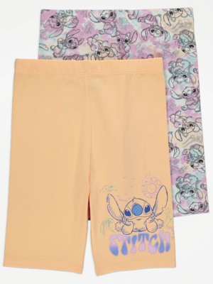 Disney Lilo and Stitch Cycling Shorts 2 Pack | Kids | George at ASDA