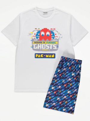 Pac-Man Ghosts Short Pyjamas | Men | George at ASDA
