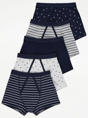 Stars and Stripes Trunks 5 Pack | Kids | George at ASDA
