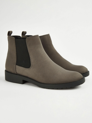 Grey Suede Chelsea Boots | Women | George at ASDA