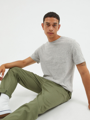 Grey Speckled Pocket T-Shirt | Men | George at ASDA
