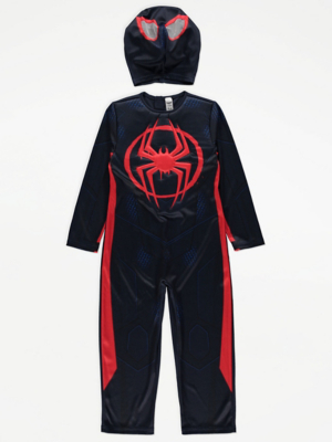 Marvel Spider-Man Miles Morales Fancy Dress Costume | Kids | George at ASDA