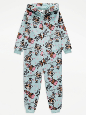 LOL Surprise! Blue Fleece Zip Hooded Onesie | Kids | George at ASDA