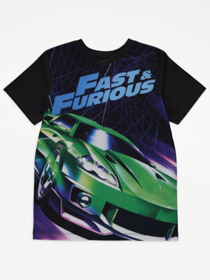 Fast and Furious T-Shirt | Kids | George at ASDA