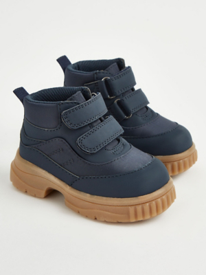 Navy Rugged Boots | Kids | George at ASDA
