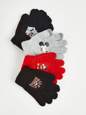 Disney Mickey Mouse Magic Gloves 4 Pack | Kids | George at ASDA