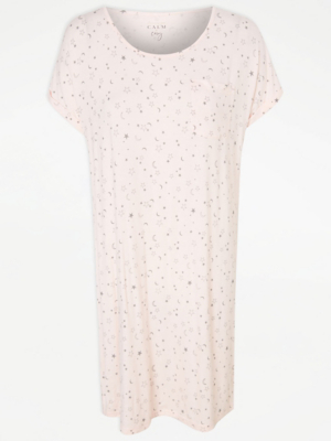 Pink Star Short Sleeve Night Dress | Lingerie | George at ASDA