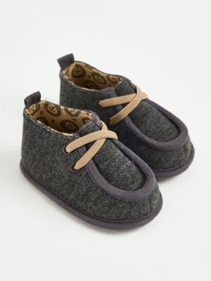 Blue Lace Up Smart Shoes | Baby | George at ASDA