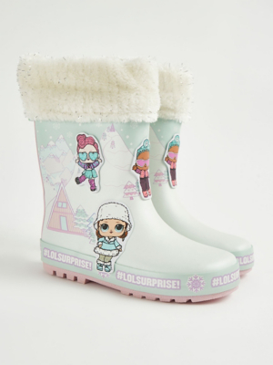 L.O.L Surprise! Fleece Lined Wellington Boots | Kids | George at ASDA