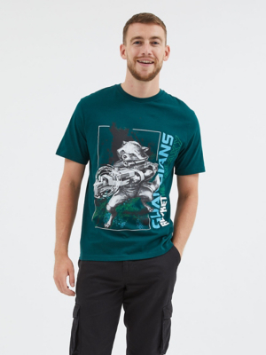 Marvel Guardians of the Galaxy Rocket Graphic T-Shirt | Men | George at ...