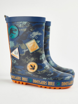 Jurassic World Dinosaurs Rule Wellington Boots | Kids | George at ASDA