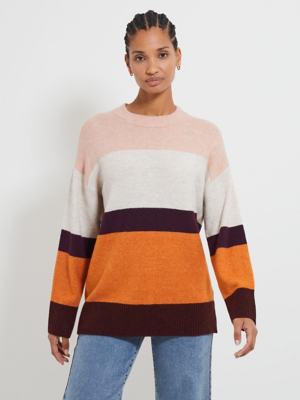 Colour Block Lightweight Jumper | Women | George at ASDA