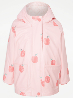 Pink Apple Fisherman Jacket | Kids | George at ASDA