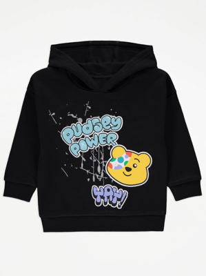 Children In Need Pudsey Power Black Hoodie | Kids | George at ASDA