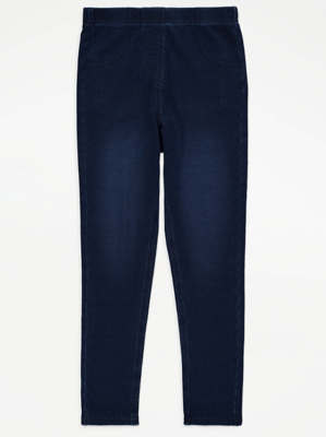 Navy Denim Jeggings | Kids | George at ASDA