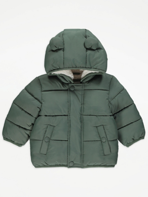Tan Padded Hooded Jacket | Baby | George at ASDA