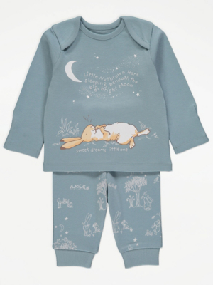 Guess How Much I Love You Blue Rabbit Sleep Pyjamas | Baby | George at ASDA
