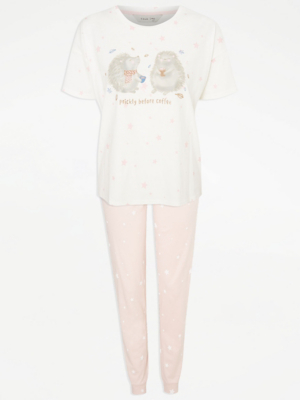 Prickly Hedgehog Star Pyjamas | Lingerie | George at ASDA