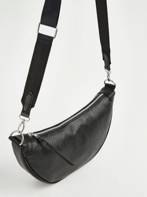 Black Crescent Moon Bag | Women | George at ASDA